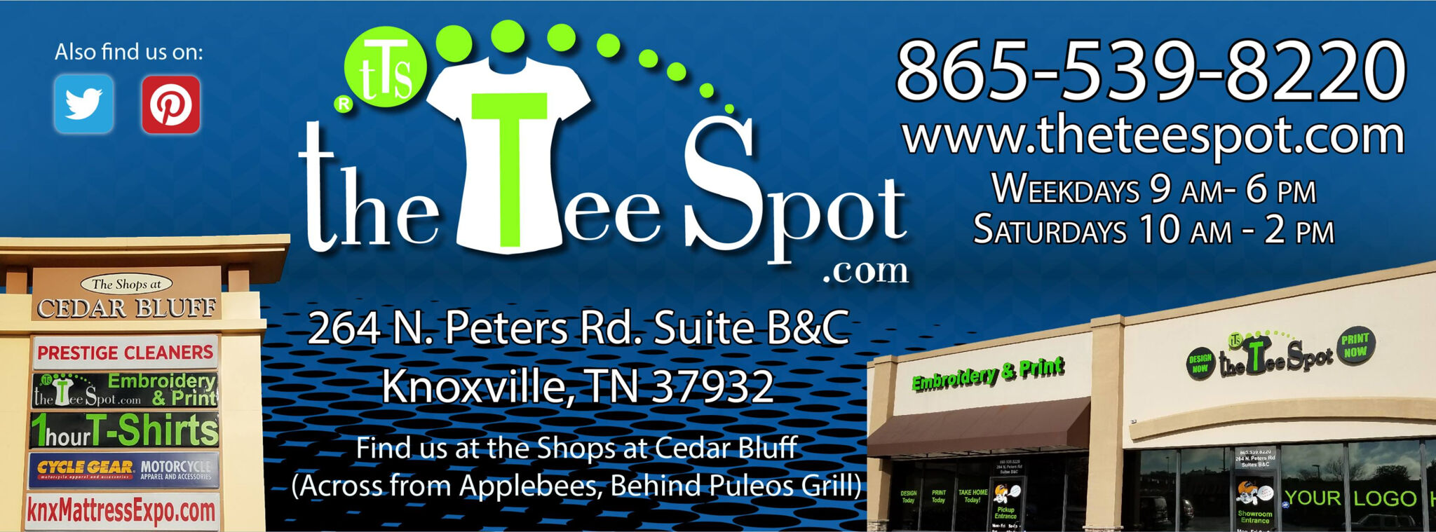 Contact Us www.theteespot.com